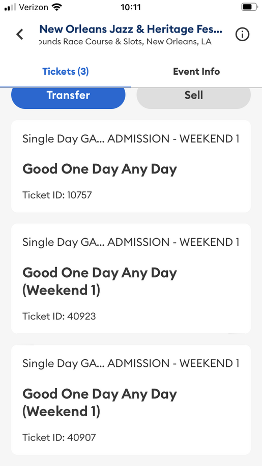 One More Ticket Left!! | | CashorTrade.org Face Value Tickets